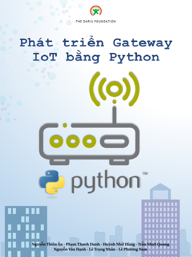 (GiaoTrinh) - IoT - Python - Final | PDF