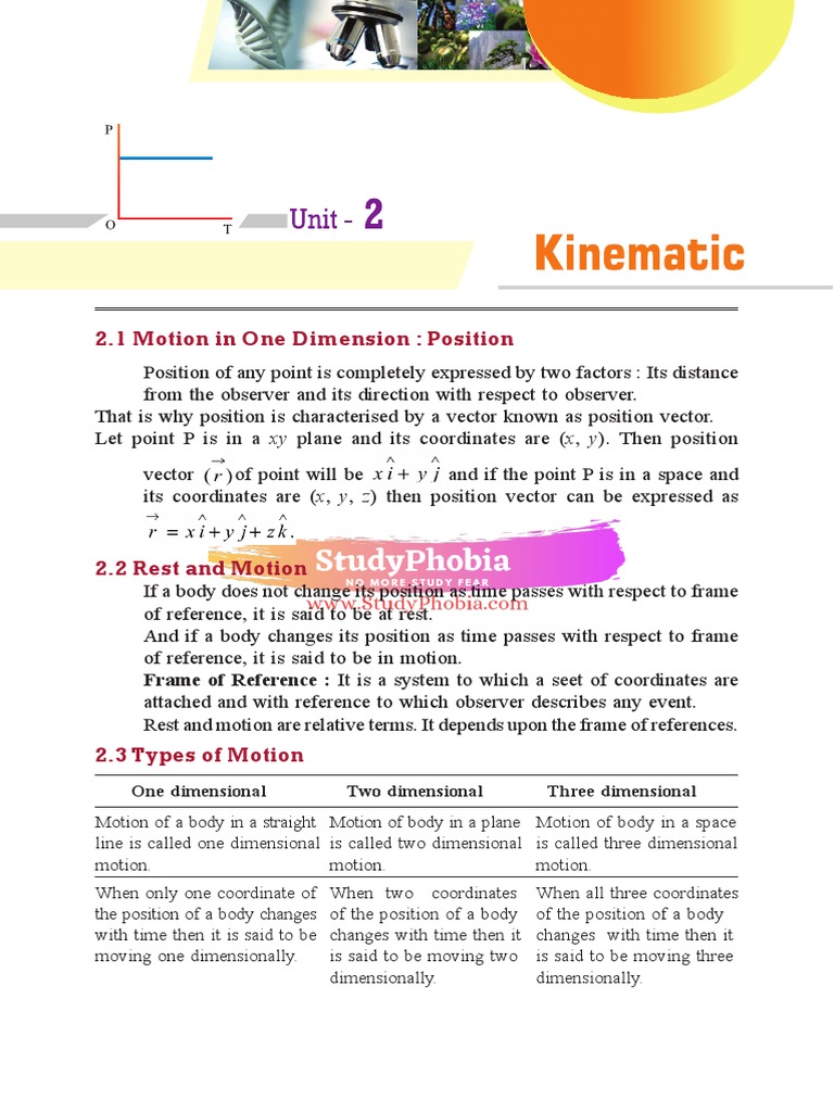 Kinematics | PDF | Acceleration | Velocity