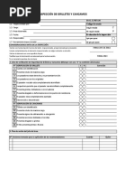 Check List Pulidor de Corte | PDF