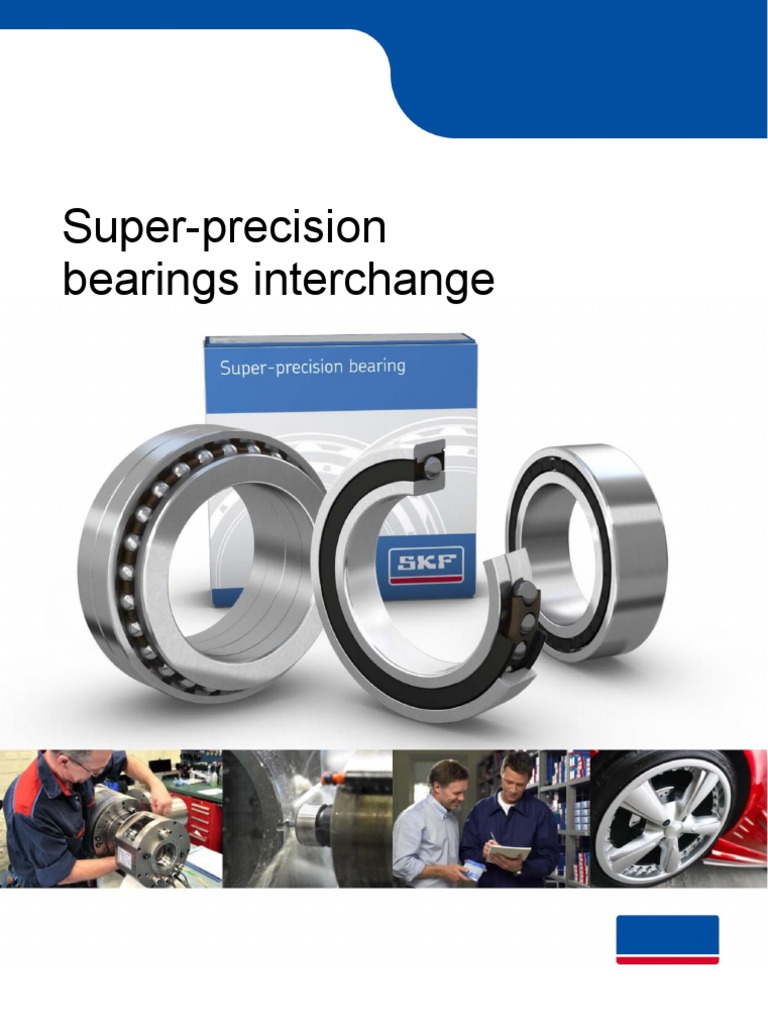 Super-Precision Bearings Interchange | PDF | Bearing (Mechanical ...