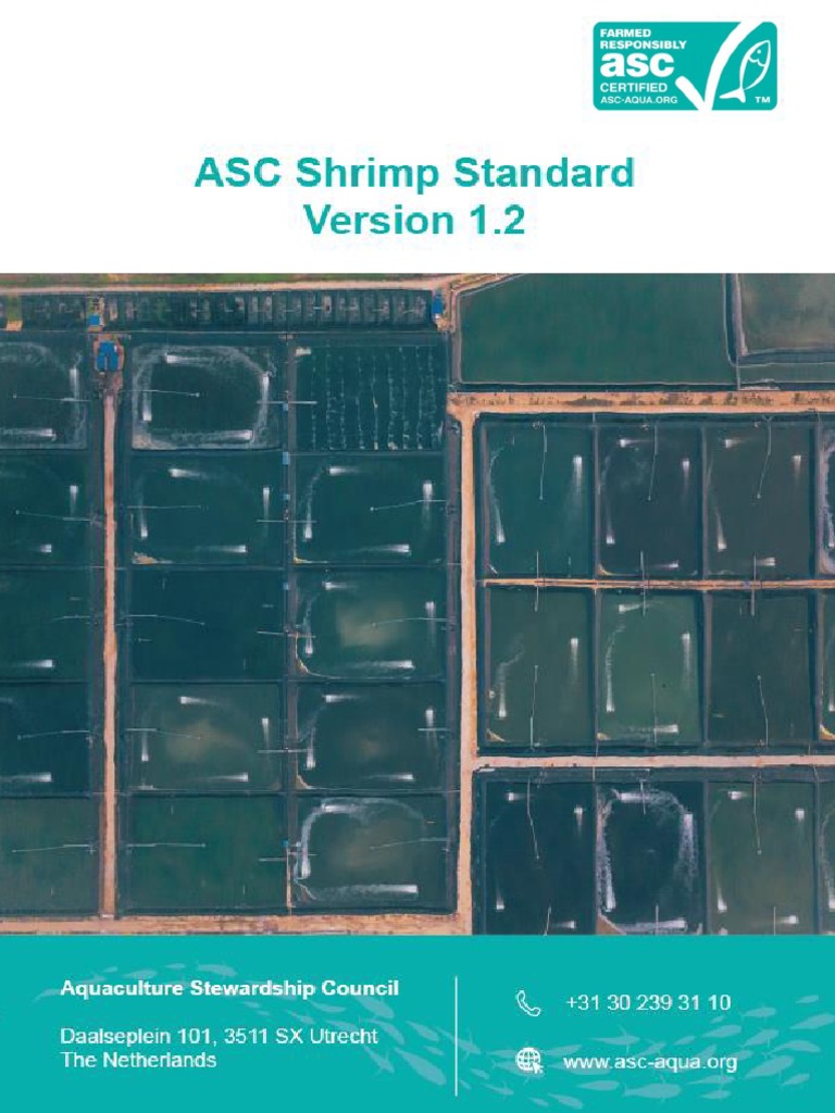 ASC Shrimp Standard - v1.2 | PDF | Wetland | Biodiversity