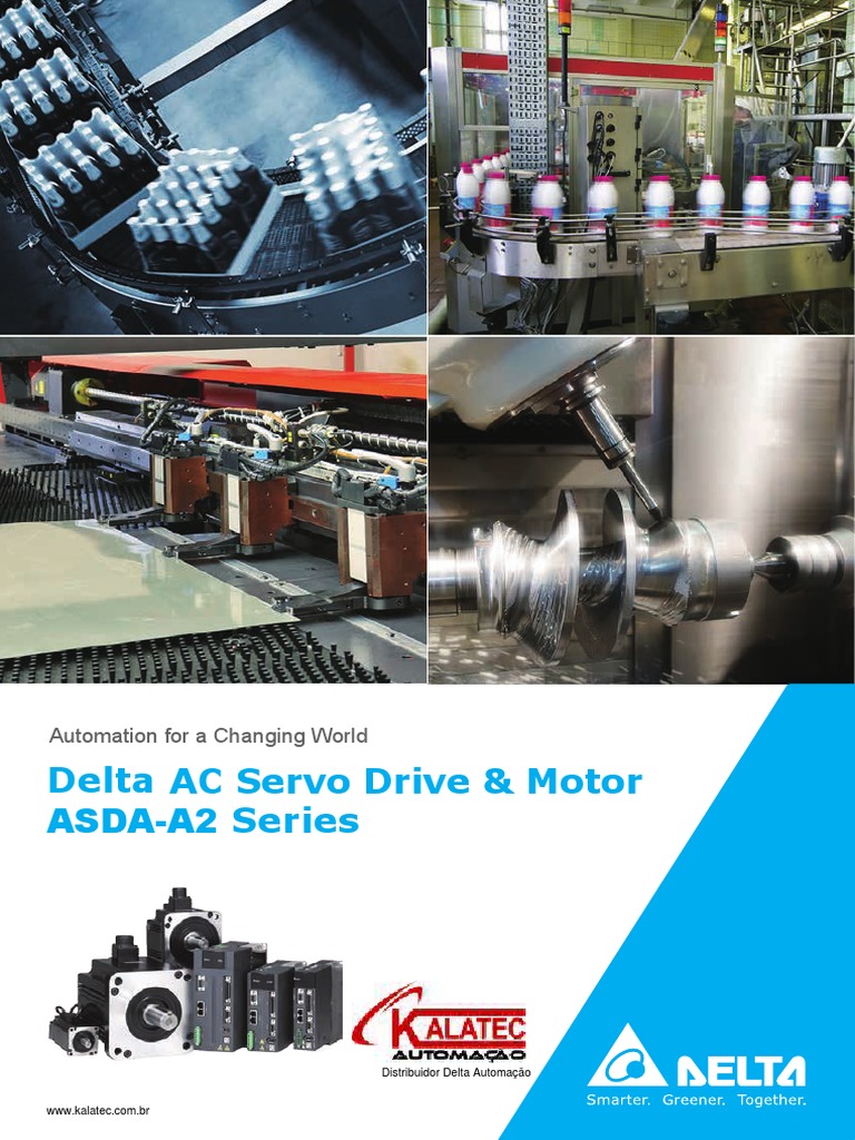 Delta ASDA-A2 Servo Motor Catalog | PDF | Automation | Servomechanism