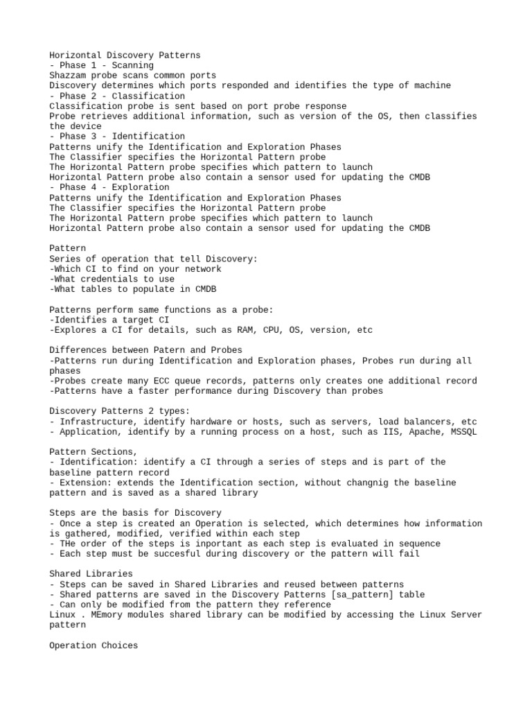 MODULE 8 - Horizontal Discovery Patterns | PDF | Library (Computing ...