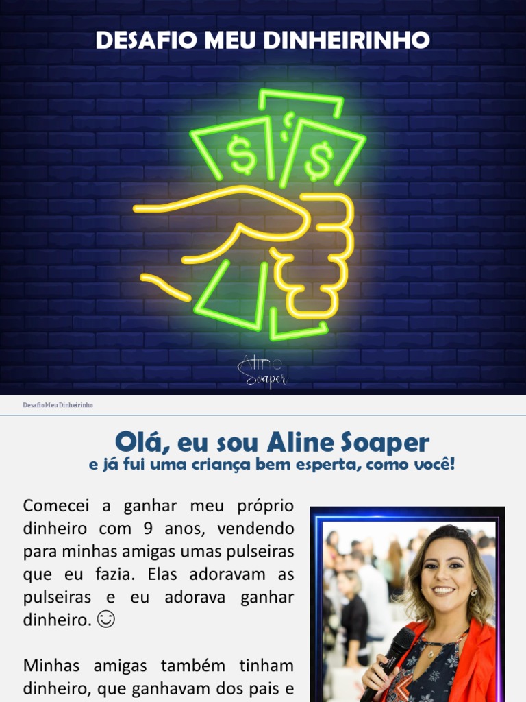 E-Book - Meu Dinheirinho - Livro Infantil | PDF | Dinheiro | Juros