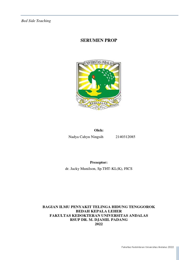 BST - Serumen Prop | PDF