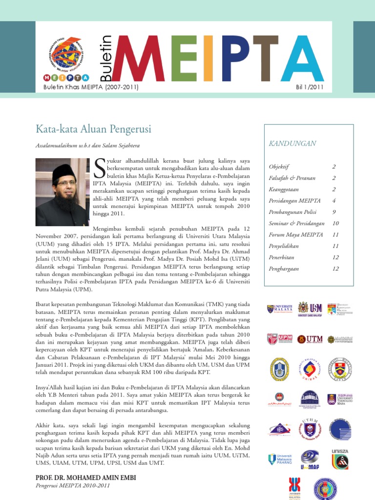 Buletin MEIPTA Bil 1 | PDF