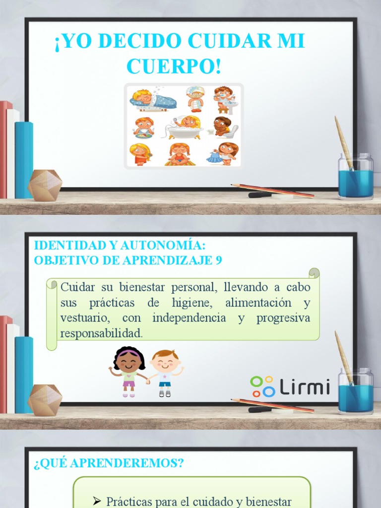 Yo Decido Cuidar Mi Cuerpo 1° | PDF | Lavado de manos