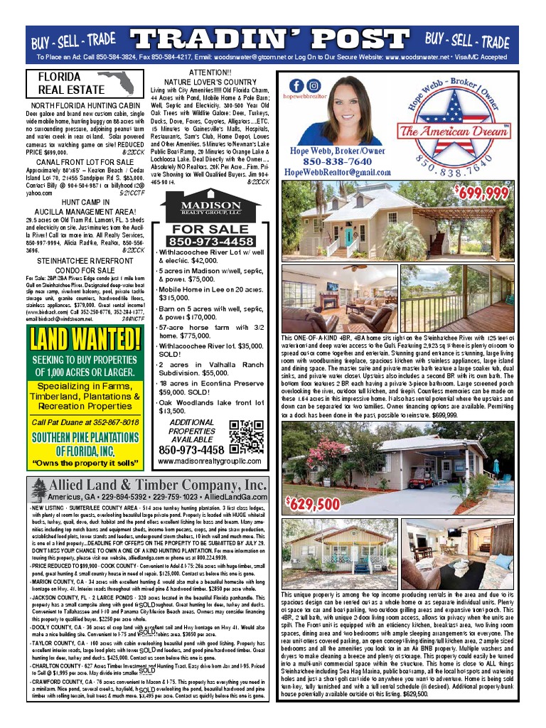 2022 August Trading Post - Ver.1 | PDF | Room