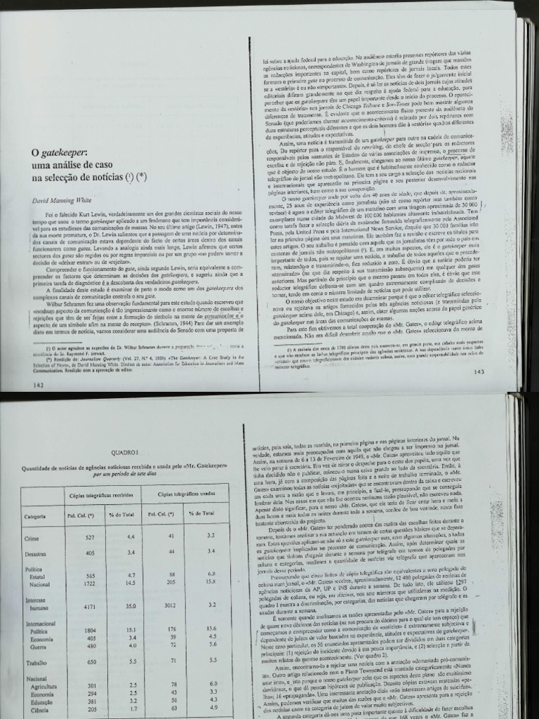 David White - Gatekeeper | PDF