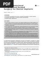 Dental Practicality Index | PDF | Human Tooth | Dentistry