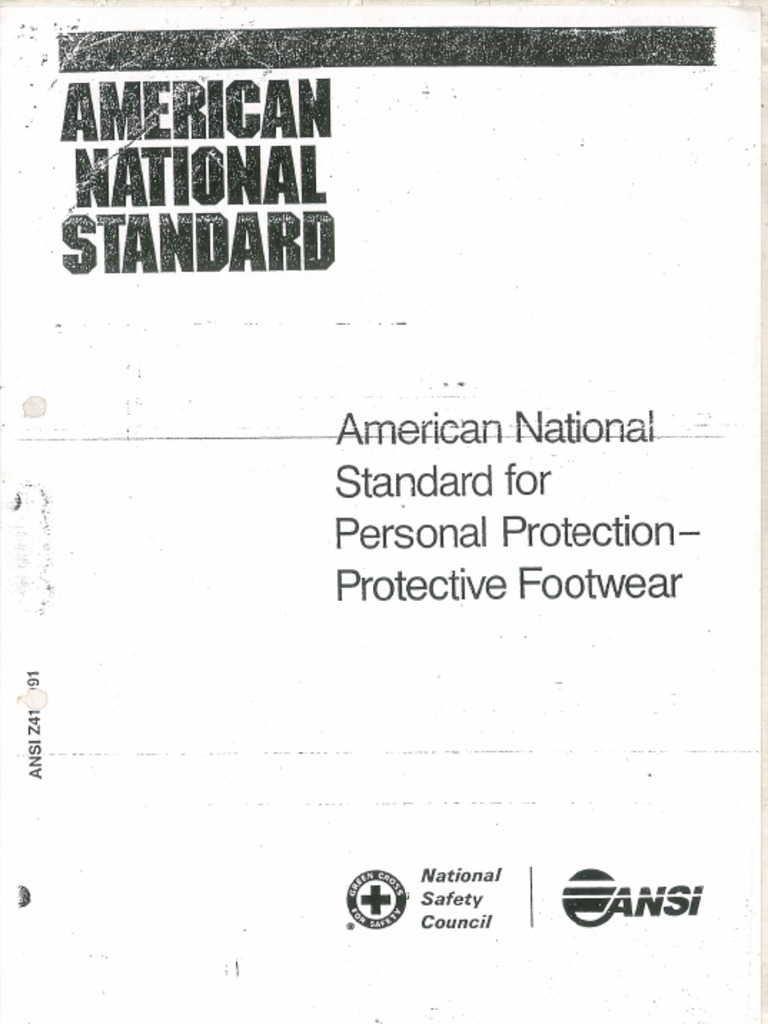 ARG ANSI Z41-1991 Casco de Seguridad | PDF