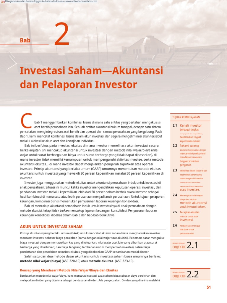 Ch02 Stock Investments - En.id | PDF