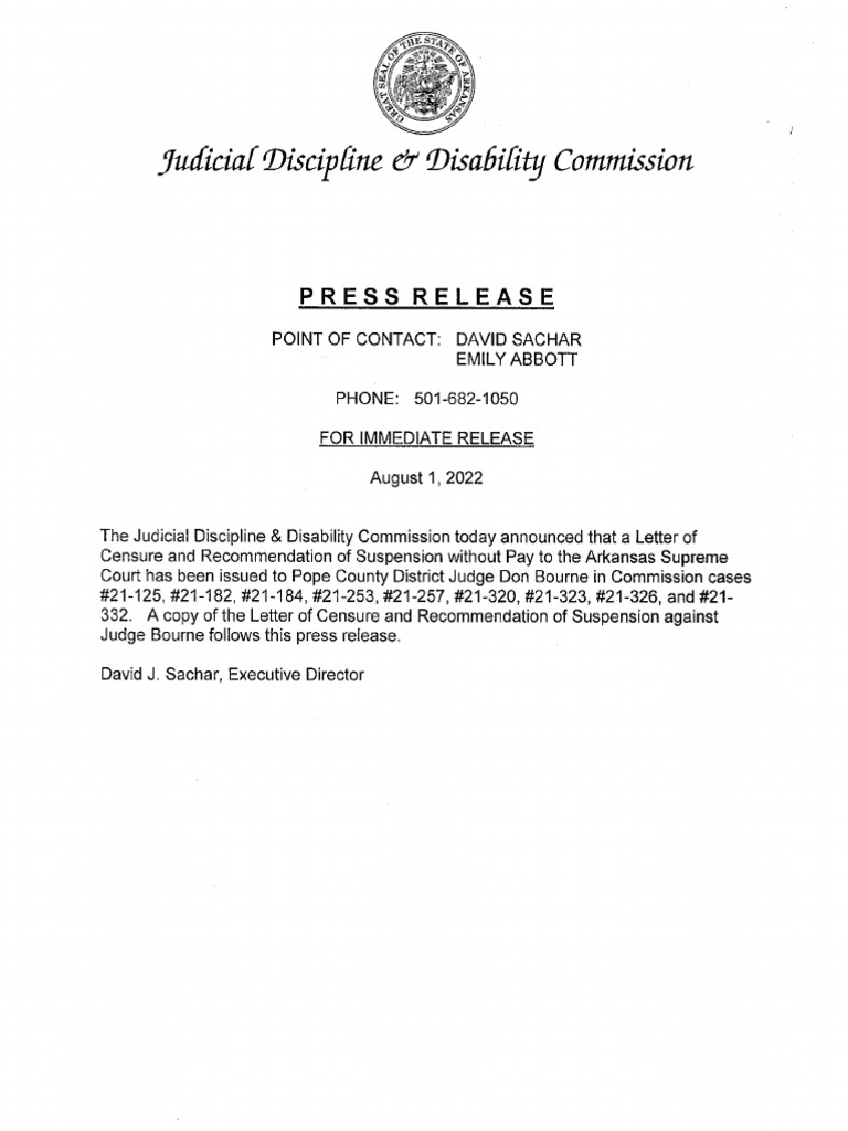JDCC Judge Don Bourne | PDF