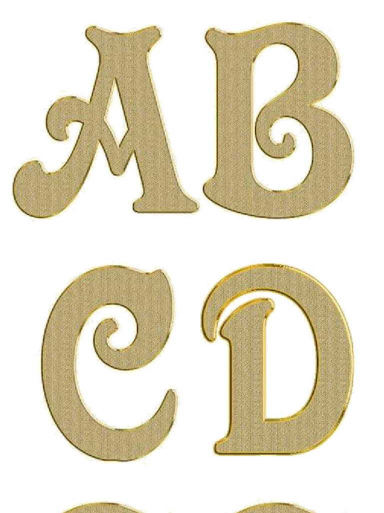 Abecedario Decorativo | PDF