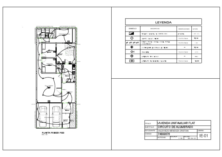PROYECTO VIVIENDA UNIFAMILIAR FLATT-Layout1 | PDF