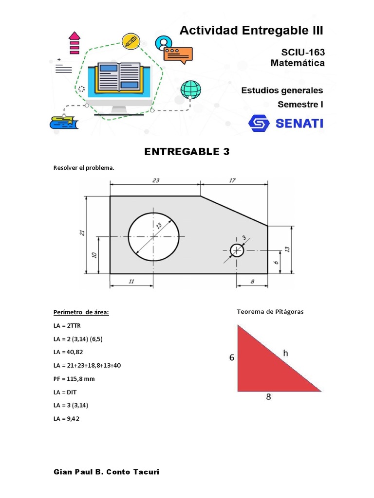 ENTREGABLE 3 Mate | PDF
