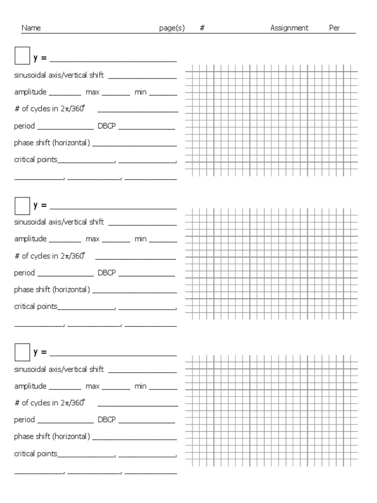 Sinusoid Paper - Radians-1 | PDF | Teaching Methods & Materials