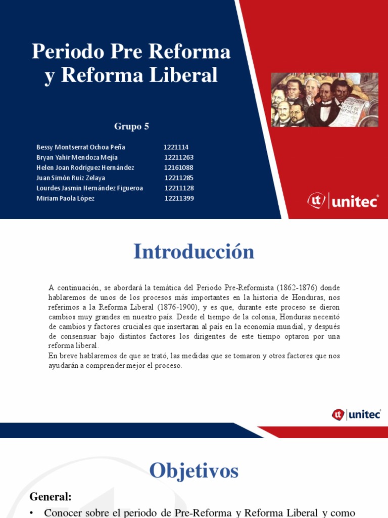 Reforma Liberal en Honduras | PDF | Honduras | Guatemala