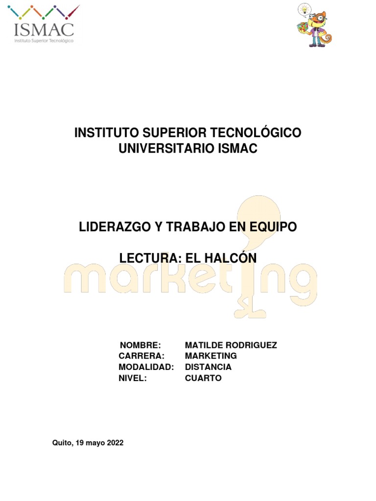 Resumen Lectura El Halcón | PDF