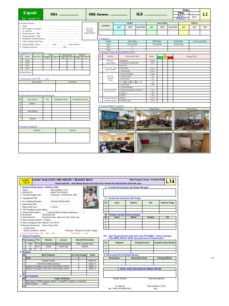 Lembar Kerja Guru | PDF