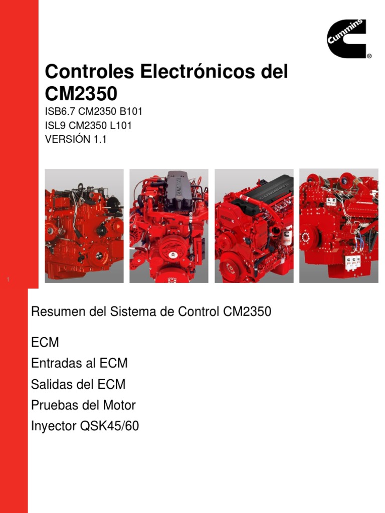 6 - CM2350 Controles Electronicos | PDF | Inyección de combustible ...