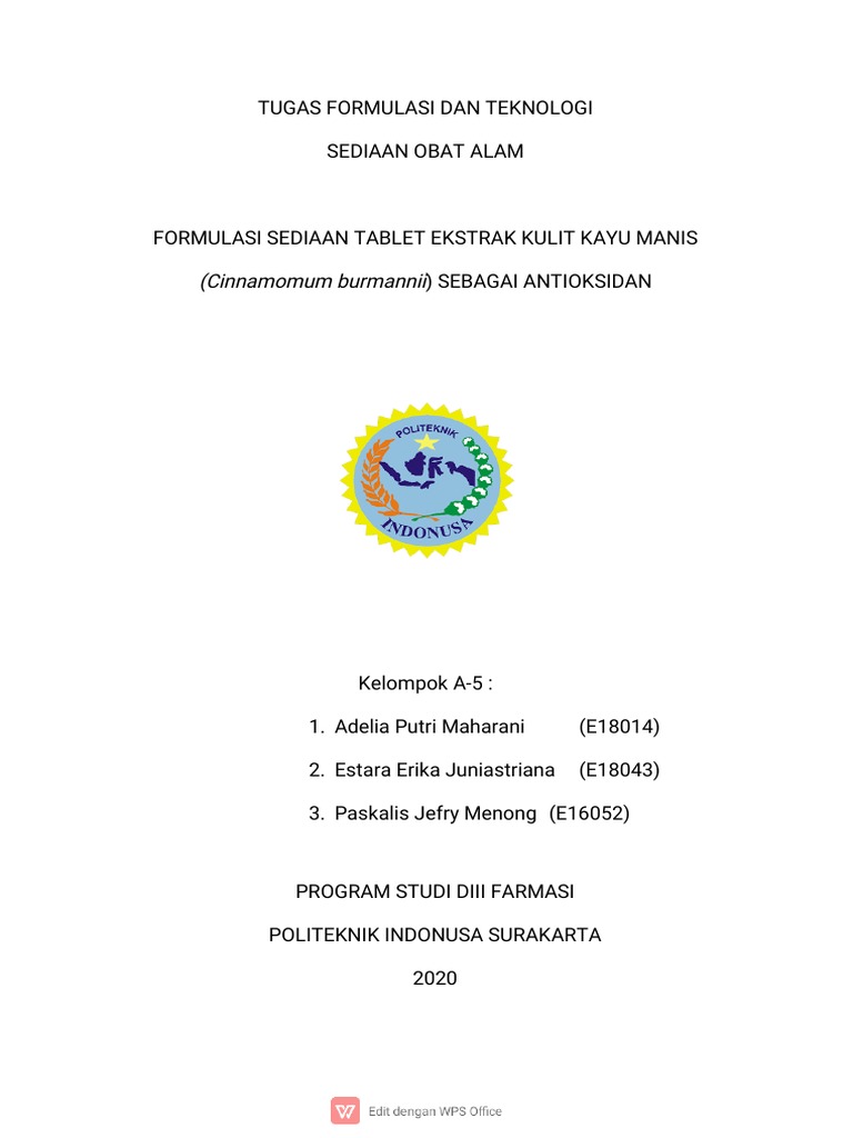 Makalah FTS Oa-A5 | PDF