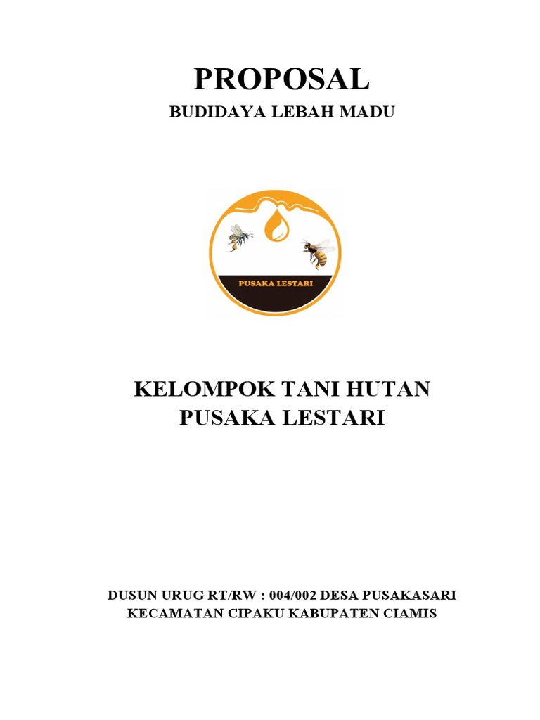 Proposal Lebah Madu | PDF