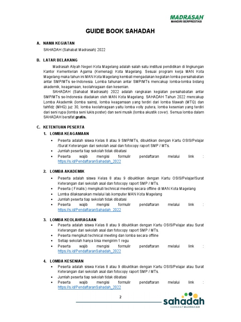 Isi Guide Book | PDF