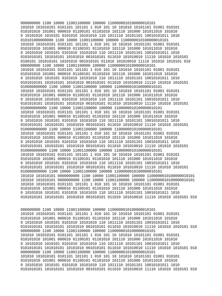 Binary Draw 01 | PDF