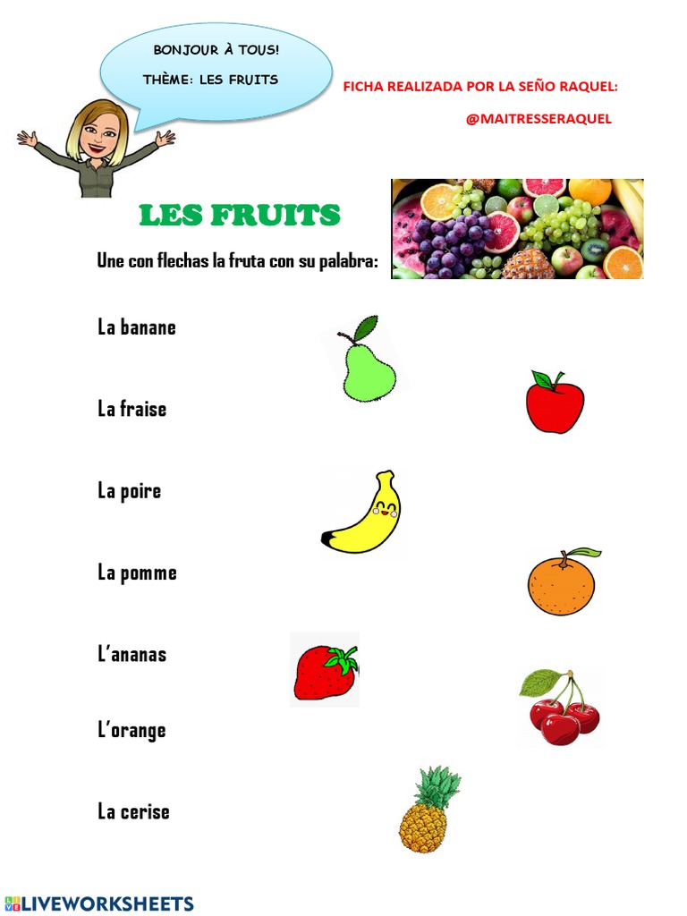 French - Fruits | PDF
