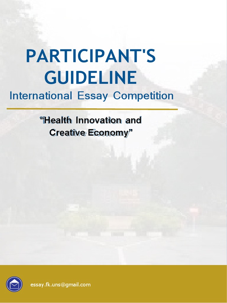 International Essay Competition 2022 | PDF | Essays | Citation