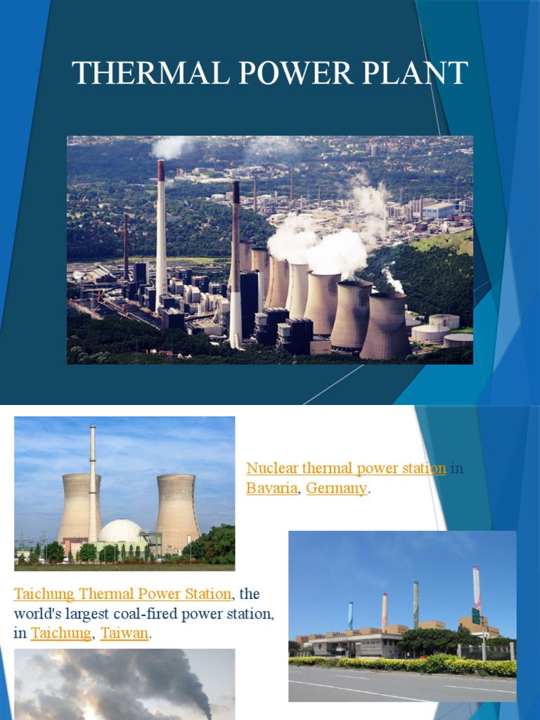 Thermal Power Plant | PDF | Boiler | Power Station