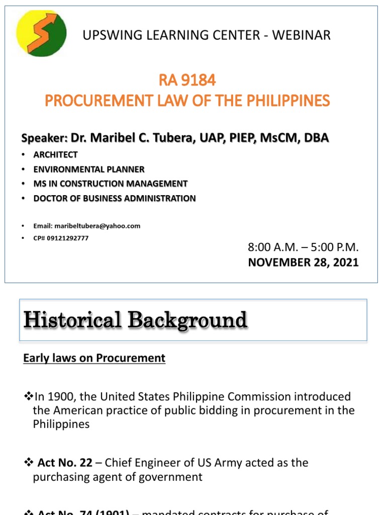 4 Nov. 28 21 RA 9184 | PDF | Procurement | Affidavit