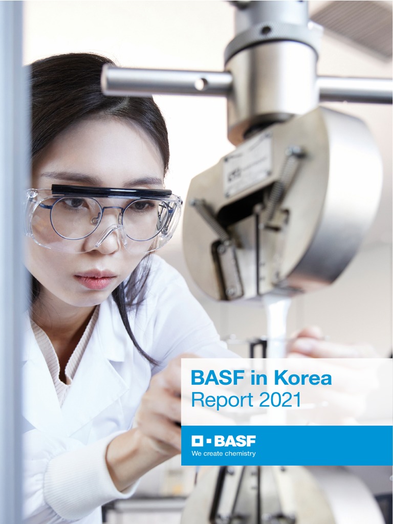 BASF in Korea Report 2021 | PDF | Supply Chain | Low Carbon Economy
