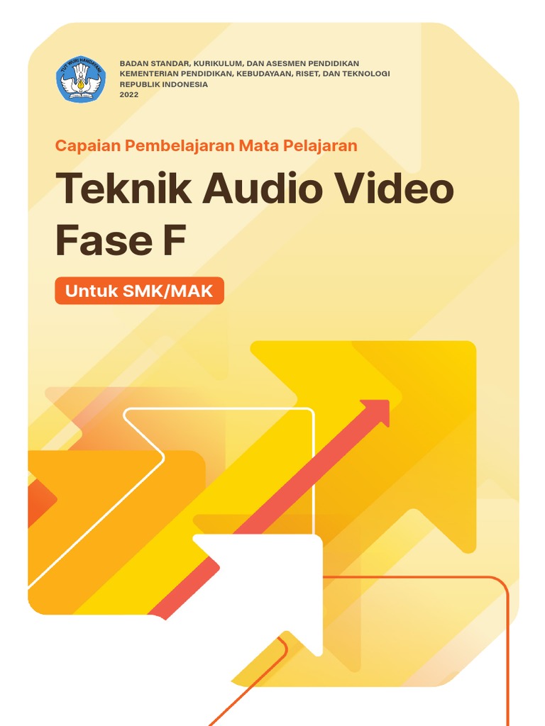 CP Mata Pelajaran Teknik Audio Video | PDF