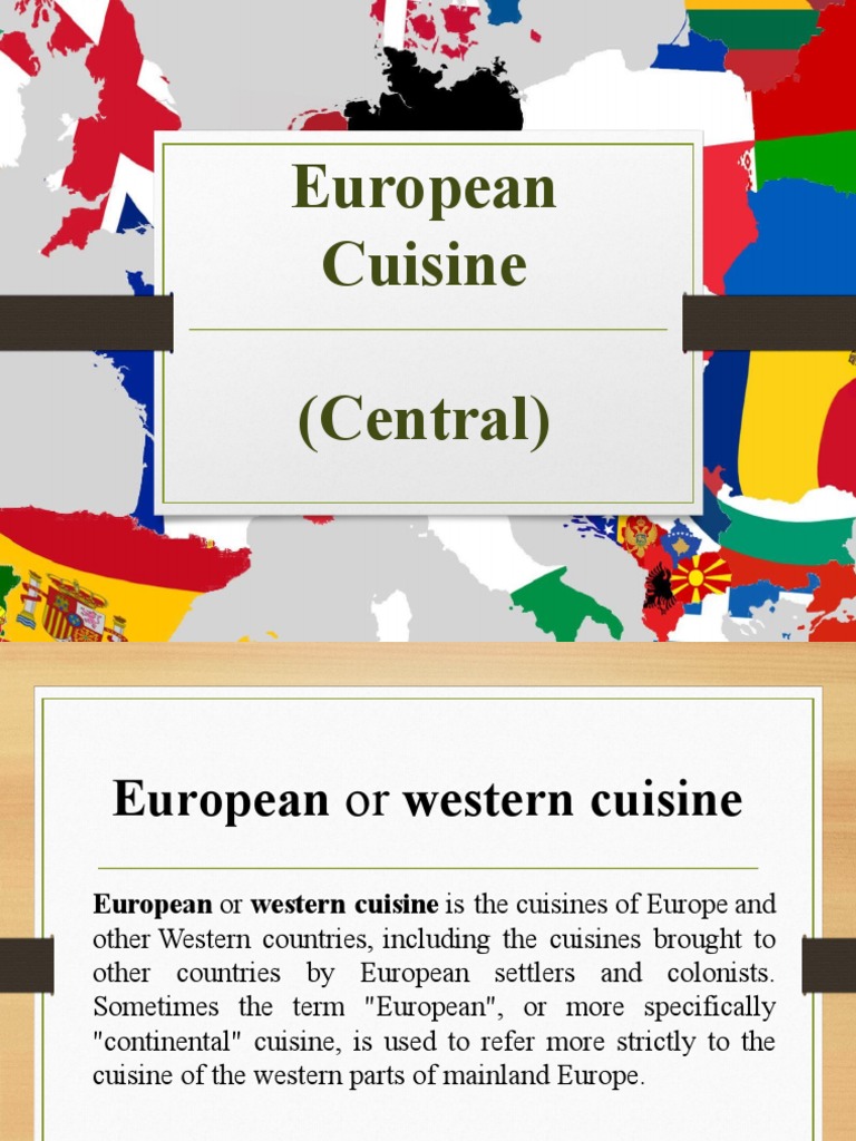 Central European Cuisine (SD) | PDF | Regional & Ethnic Food | European ...