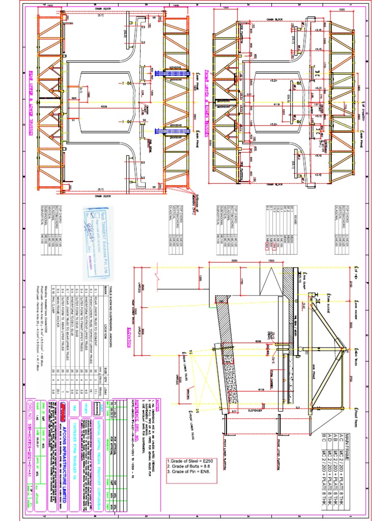 App-Drawings - CLC FORM TRAVELLER P1 | PDF