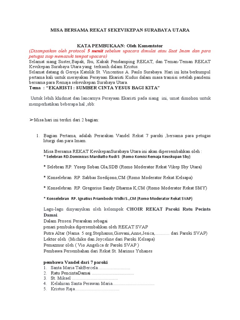 Teks Komentator | PDF