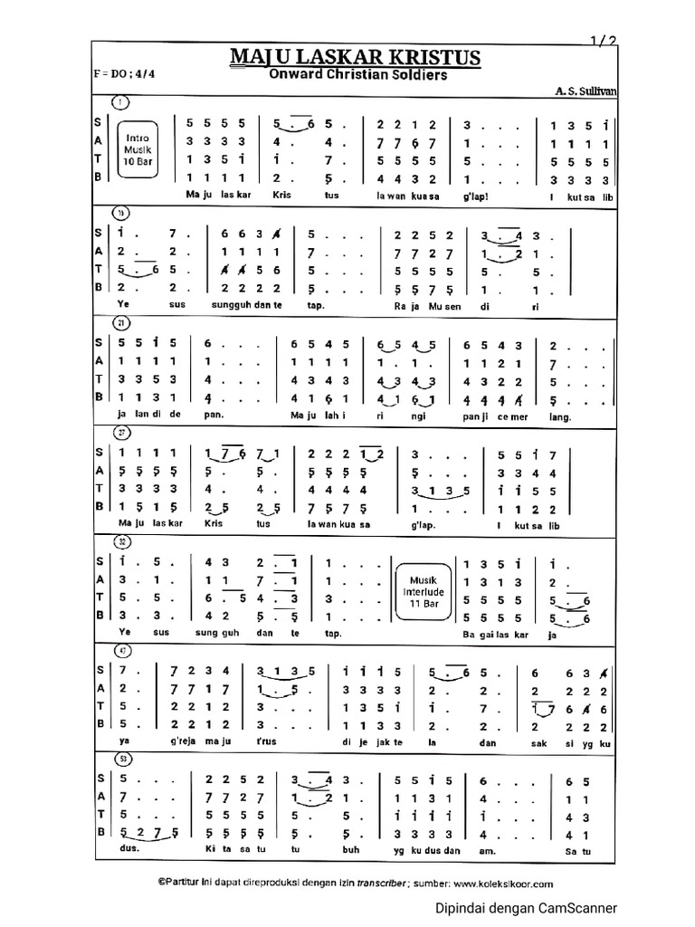 Maju Laskar Kristus | PDF