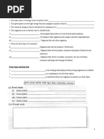 Water Pollution Test Questionnaire | PDF