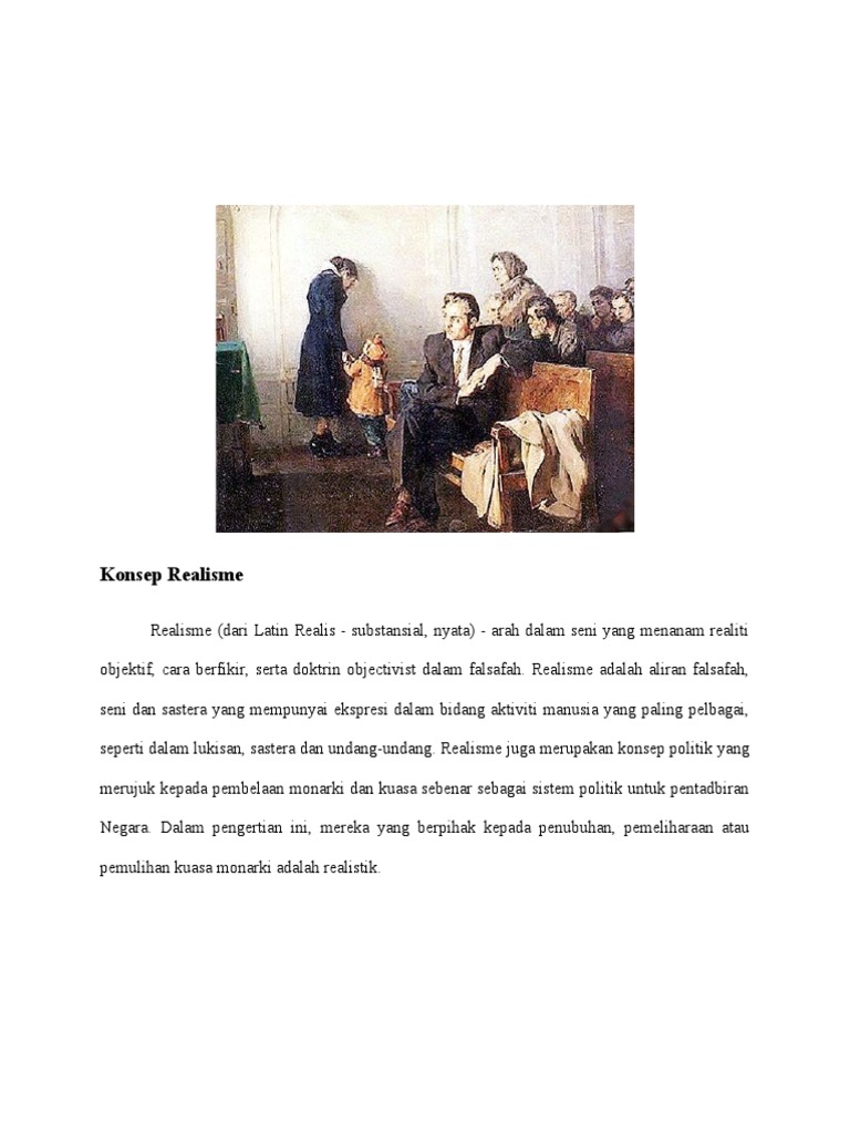Konsep Realisme | PDF | Filsafat | Klasik