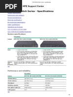 Alteon D Line 5820 5424 Tech Spec | PDF | Central Processing Unit ...
