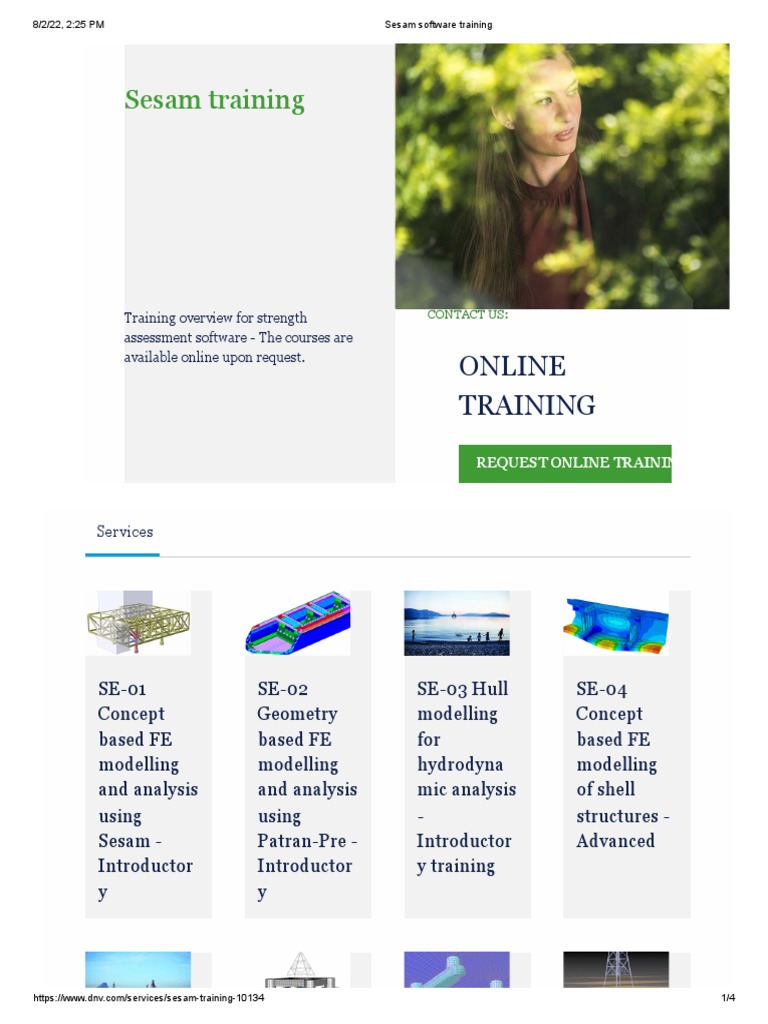 Sesam Software Training | PDF | Applied And Interdisciplinary Physics