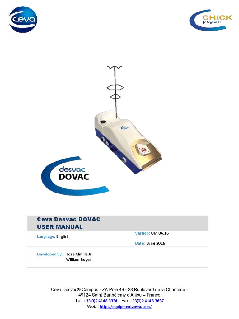 Dovac - Reference Manual - en 2016.06 | PDF | Syringe | Injection ...