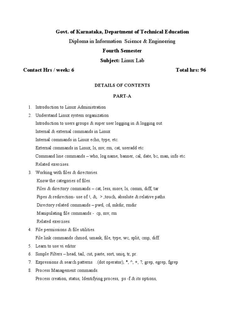 Linux Lab Command Line Interface Scripting Language Free 30 Day Trial Scribd