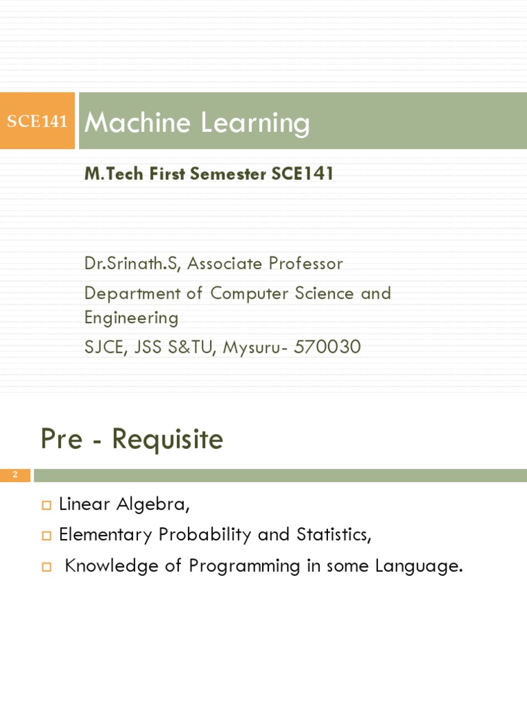 ML PPTS Merged | PDF | Probability Distribution | Machine Learning