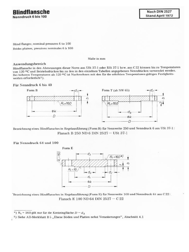 Din 2527 | PDF