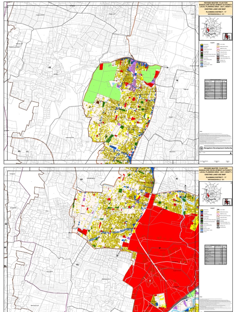 Existing Land Use Map Planning District: 17 | PDF