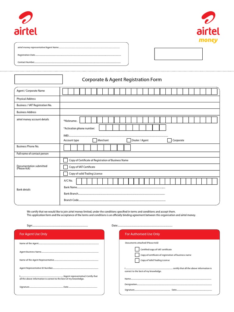 Corporate Registration Forms 3 | PDF | Business