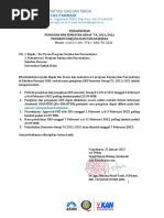 Surat - Edaran Pengisian KRE Dan Pengajuan Capaian Genap | PDF